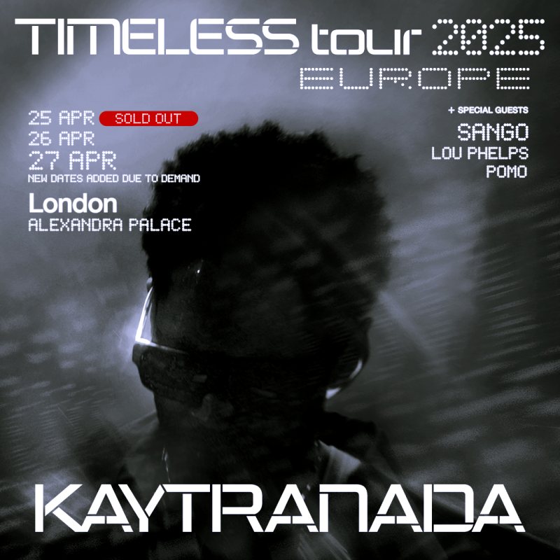 Kaytranada tour foto - Blackdragontours.com